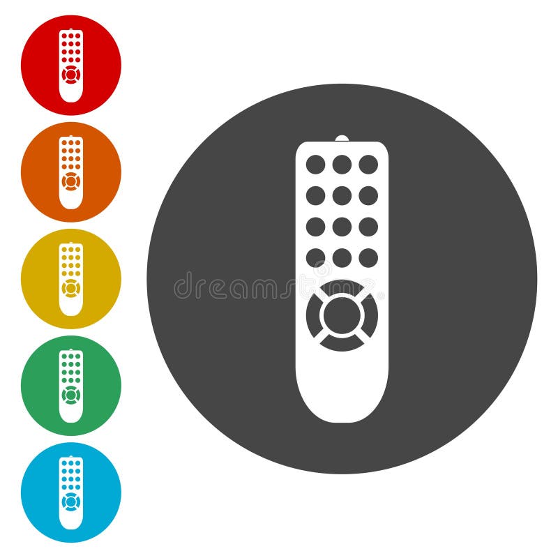 Remote Control Flat Icon. Modern Flat Icon Stock Vector - Illustration ...