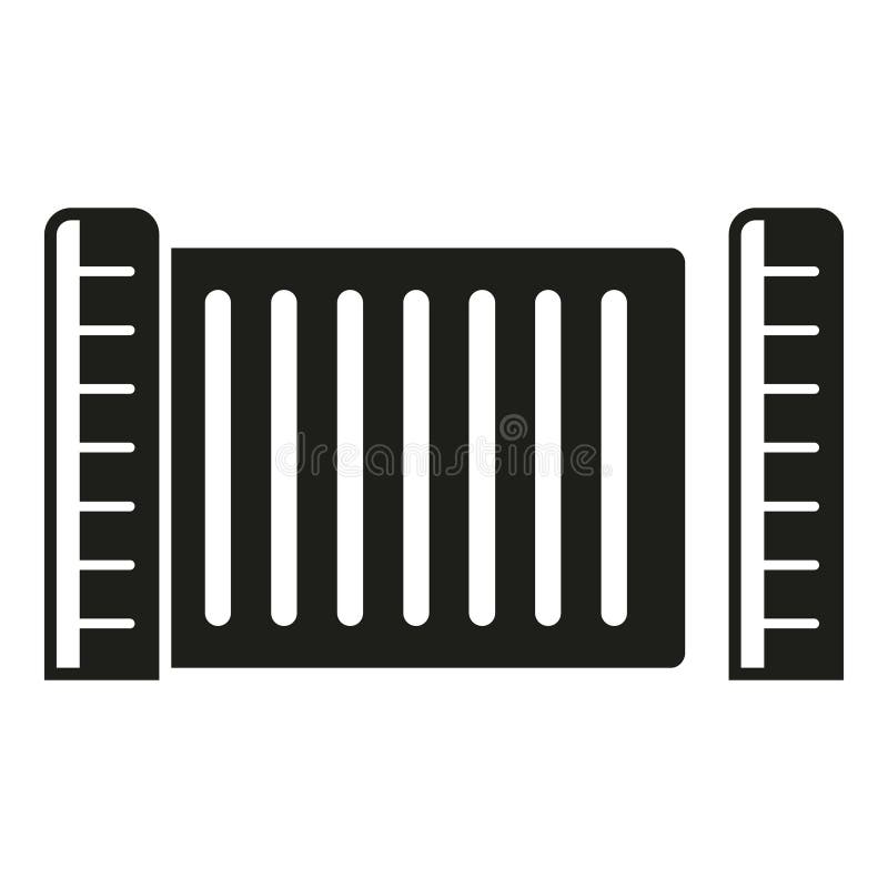 Remote Control Gate Icon Simple Vector. Door Security Stock Vector ...
