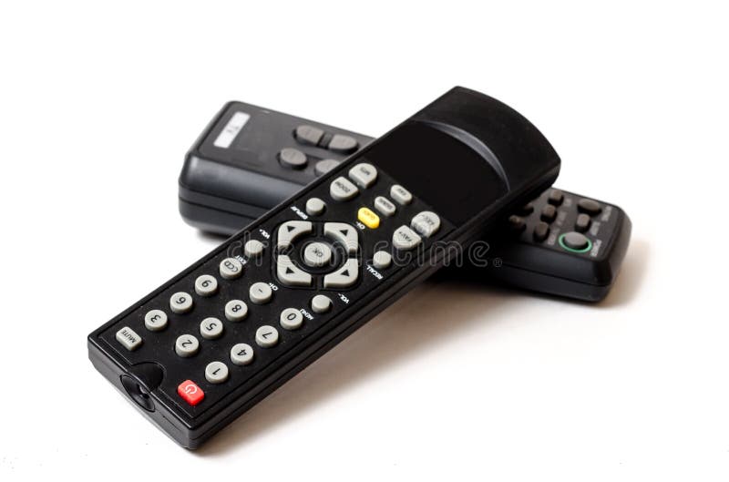 Generic Remote Control, Isolated Stock Image - Image of lifestyle ...