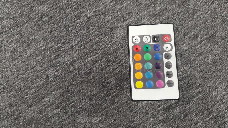 Remote Control on Grey Background Stock Image - Image of fast ...