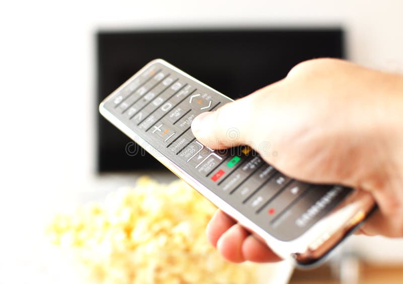 Remote control in the hand stock photo. Image of hand - 37396484