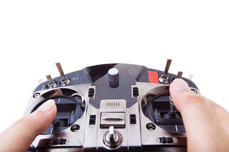 Remote Control in Hand Man. in First Person Point of View Stock Image ...