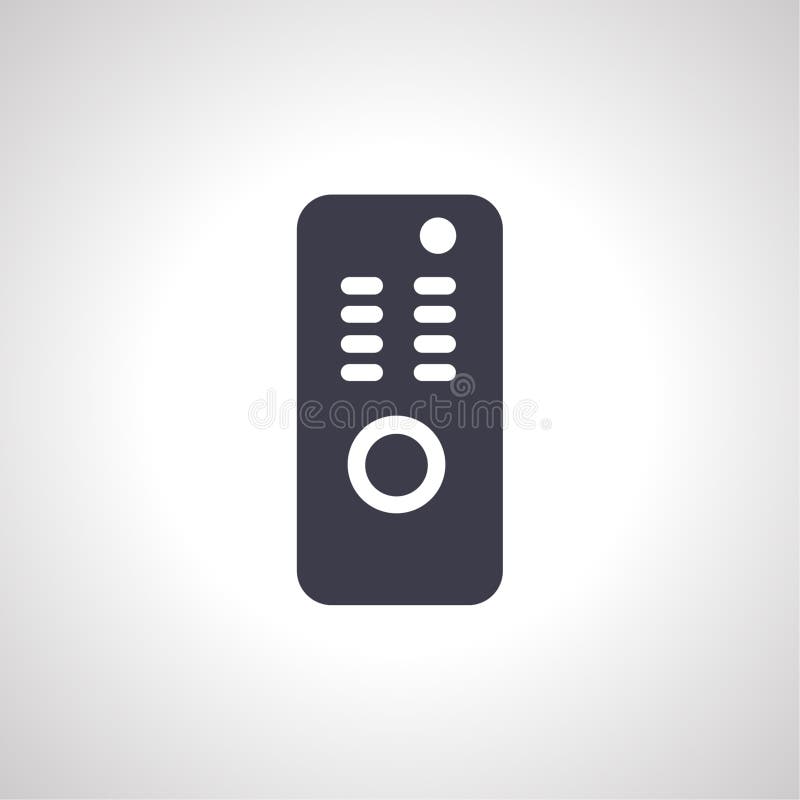 Remote control icon. stock vector. Illustration of television - 284761612