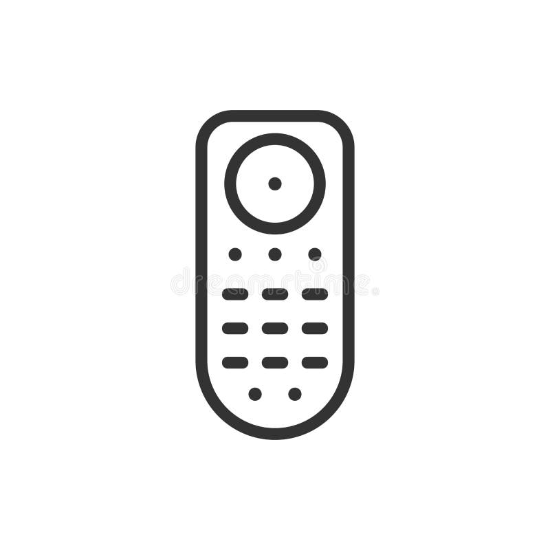 Remote Control Icon in Flat Style. Infrared Controller Vector ...