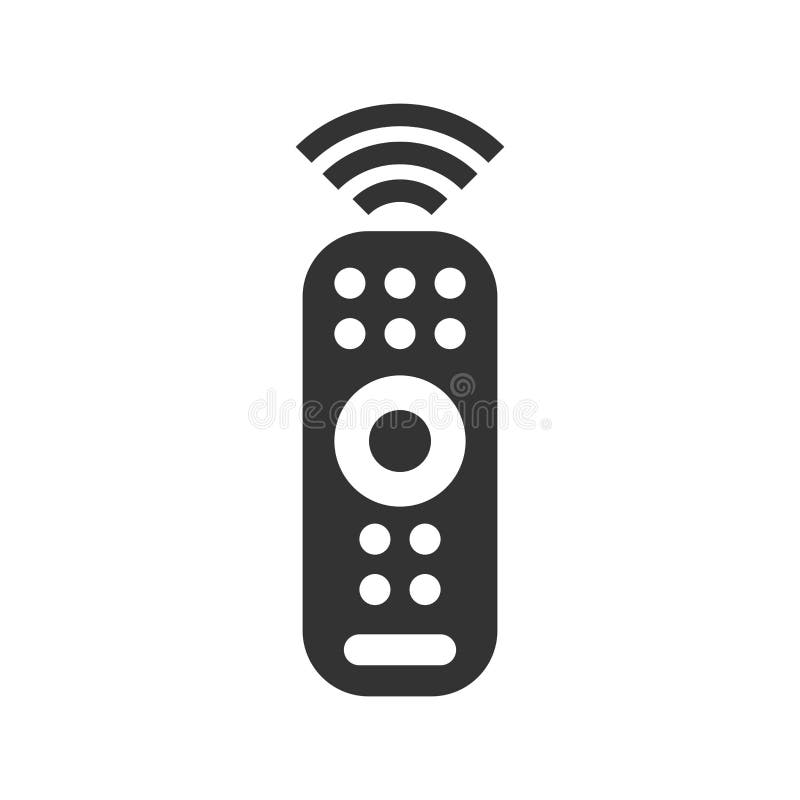 Remote Control Icon in Flat Style. Infrared Controller Vector ...