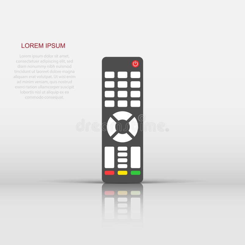 Remote Control Icon in Flat Style. Infrared Controller Vector ...