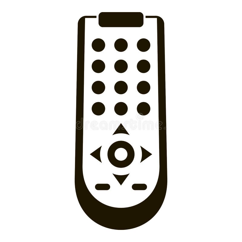 Remote Control Icon, Simple Style Stock Vector - Illustration of ...