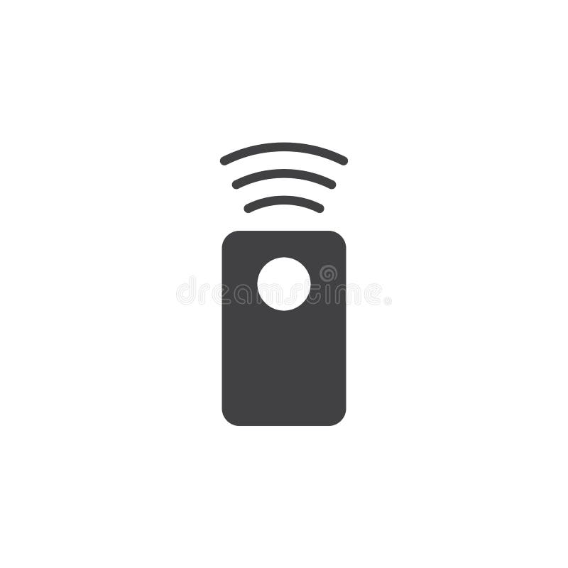 Remote Control Icon , Solid Logo Illustration, Pictogram I Stock ...