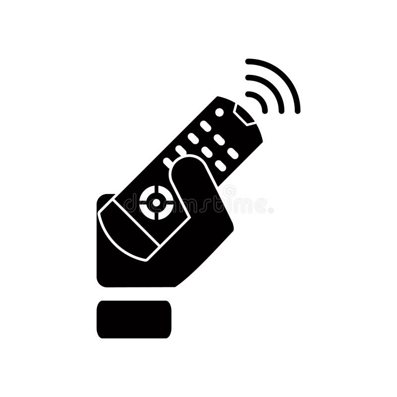 Remote Control Icon Vector Logo Design Template Stock Vector ...