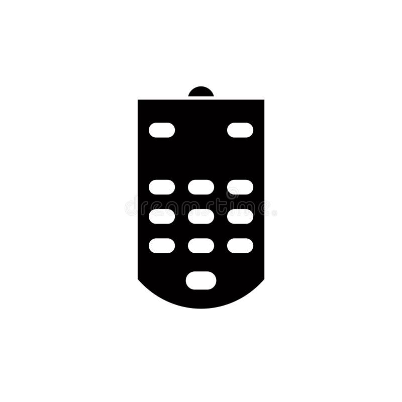 Remote Control Icon Vector Logo Design Template Stock Illustration ...