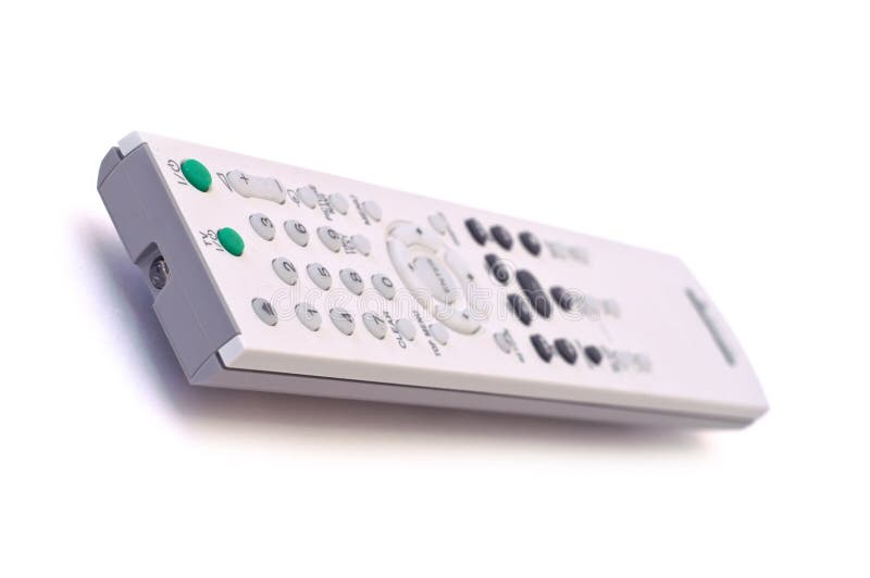 White Remote Control stock photo. Image of electronics - 8365034