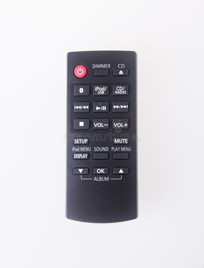 Remote Control Isolated on the Background. Remote Control Isolated on ...