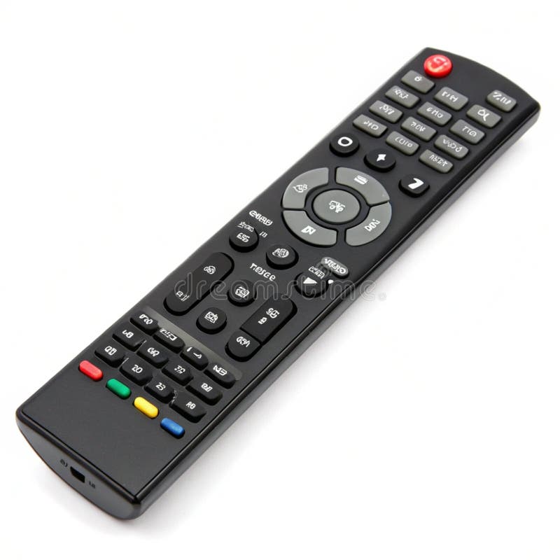 Remote Control Isolated on Transparent Background Stock Illustration ...