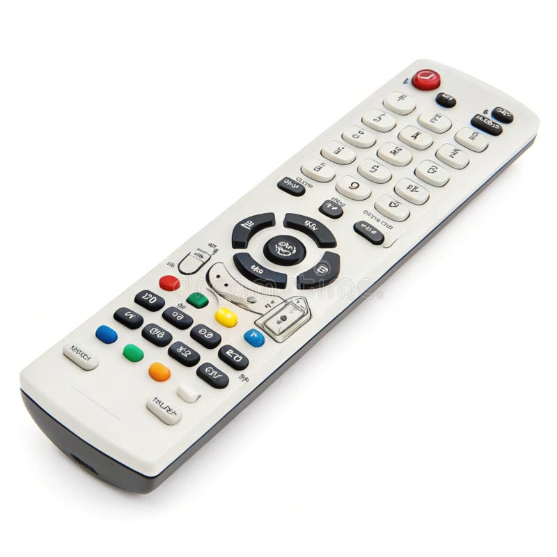 Remote Control Isolated on Transparent Background Stock Illustration ...