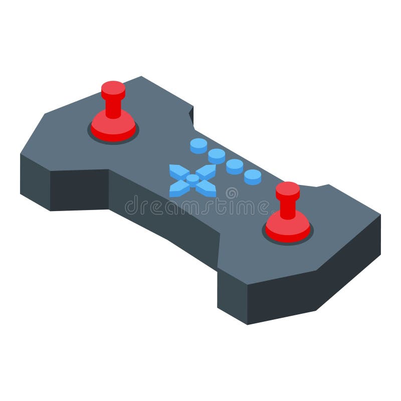 Remote Control Joystick Icon Isometric Vector. Radio Toy Stock Vector ...