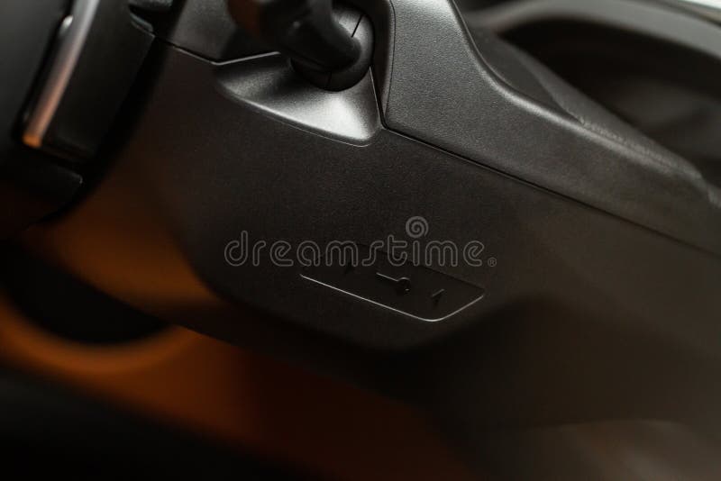 Remote Control Key in Vehicle Interior Stock Photo - Image of security ...