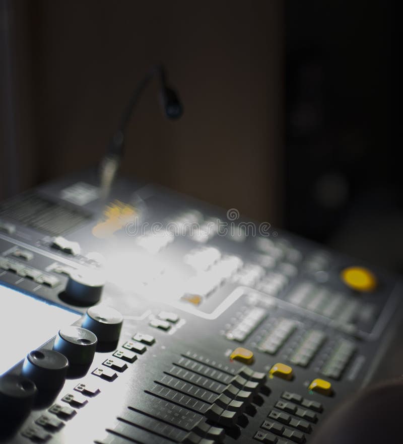 Remote Control Light at a Concert Stock Image - Image of entertainment ...