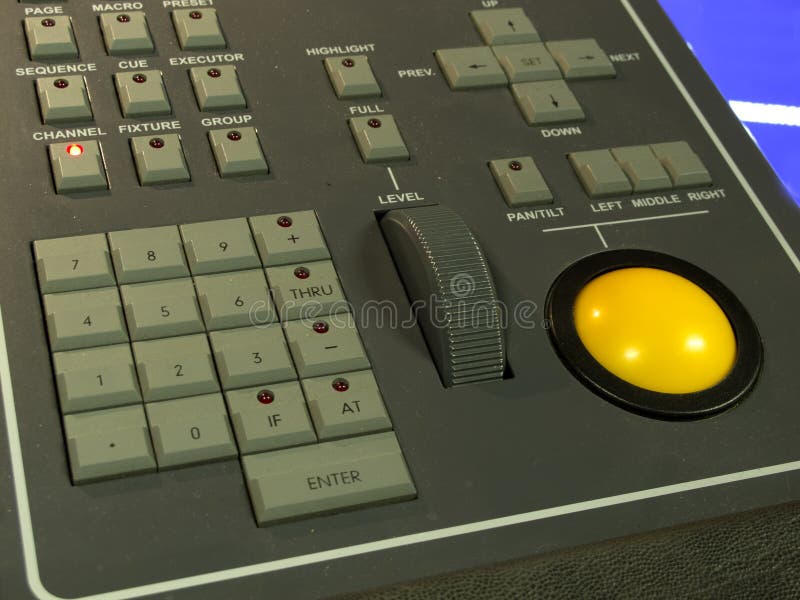 Remote Control Light at a Concert Stock Image - Image of live, life ...