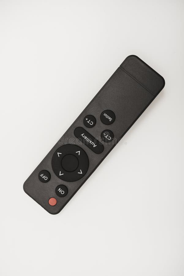 Remote Control for Lighting Equipment. the Control Panel is on a White ...