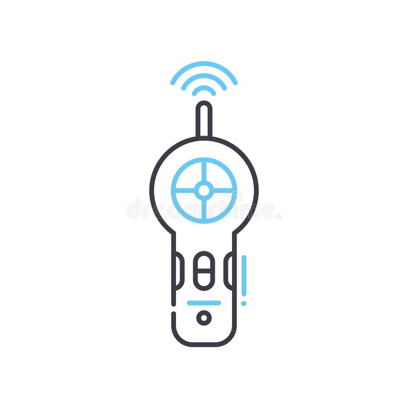 Remote Control Line Icon, Outline Symbol, Vector Illustration, Concept ...