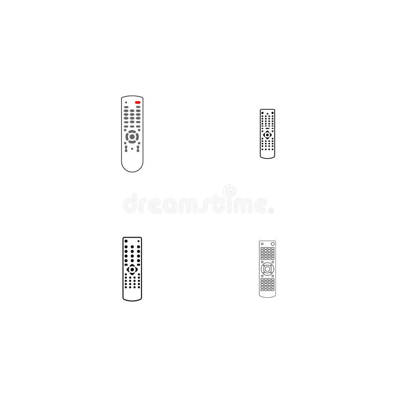 Remote control logo stock vector. Illustration of white - 193891893
