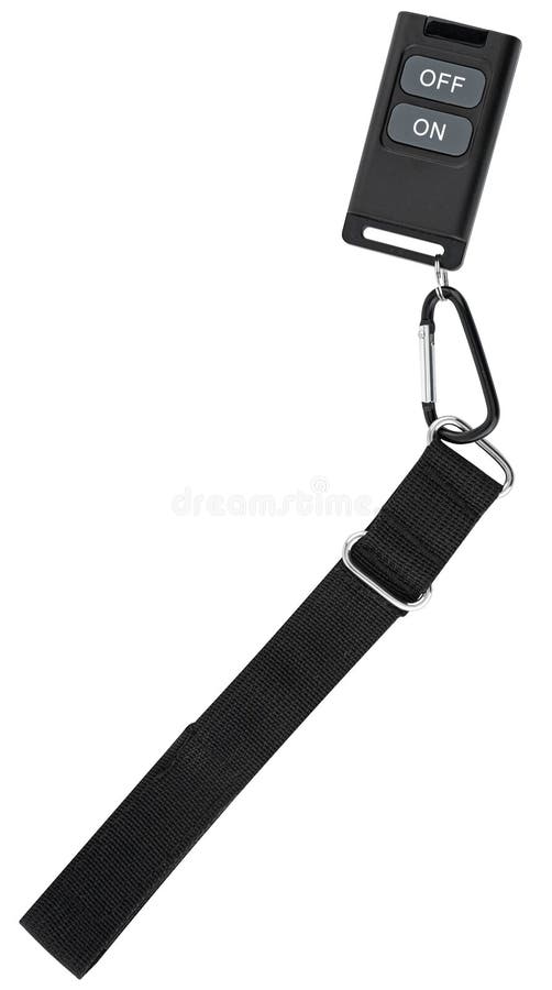 Remote Control on Off, on White Background in Isolation Stock Image ...