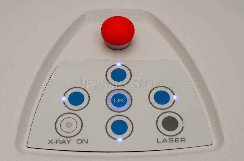 Remote Control X-ray Machines. Stock Image - Image of examination ...