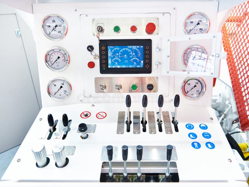 Control Panel of Drilling Industrial Equipment Editorial Photo - Image ...