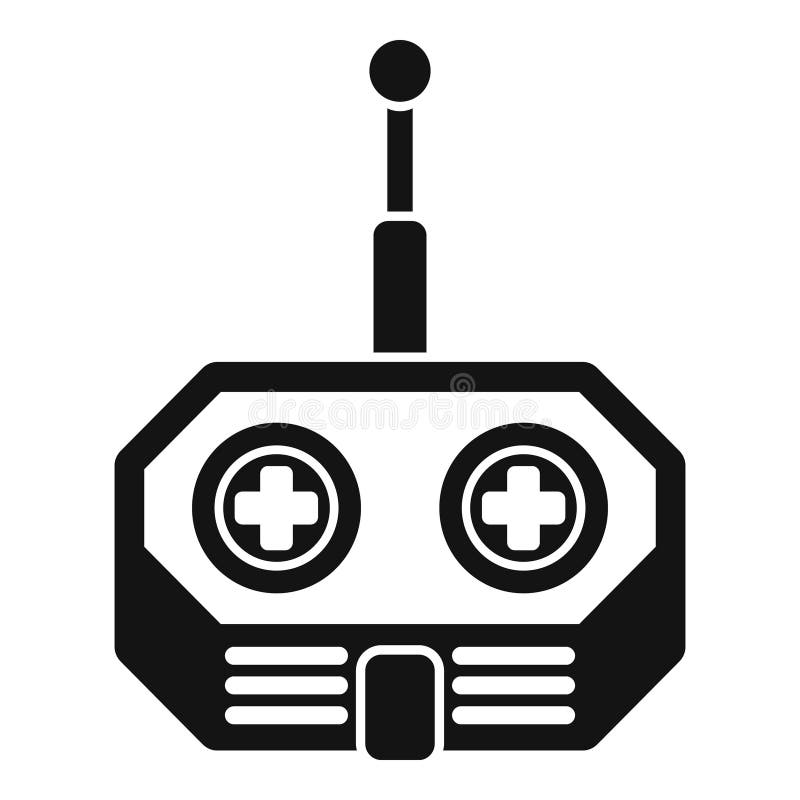 Remote Control Toy with Antenna for Playing Games Stock Vector ...