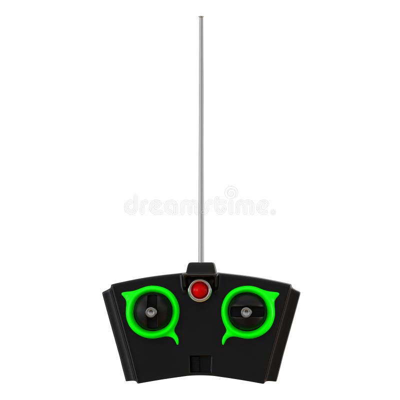Remote Control for Toy Car Isolated Background 3d Rendering Stock ...