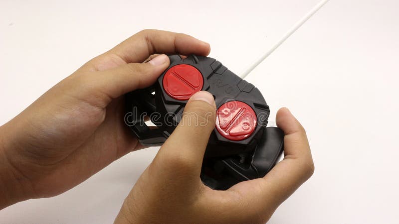 Remote Control Toy Car Playing with Hands Stock Image - Image of auto ...