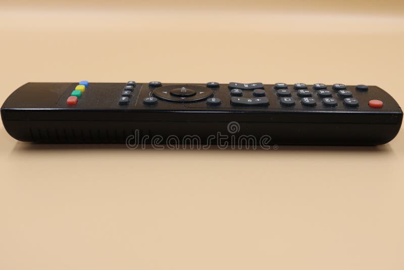 Remote Control for Tv on Background. Stock Image - Image of ...