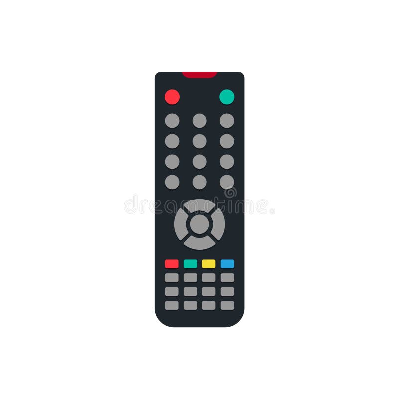 Tv Remote Control Silhouette Stock Illustrations – 159 Tv Remote ...