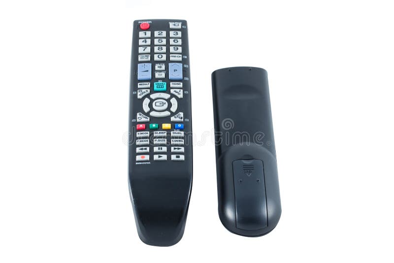 Remote Control TV on Select Focus Stock Photo - Image of remote ...