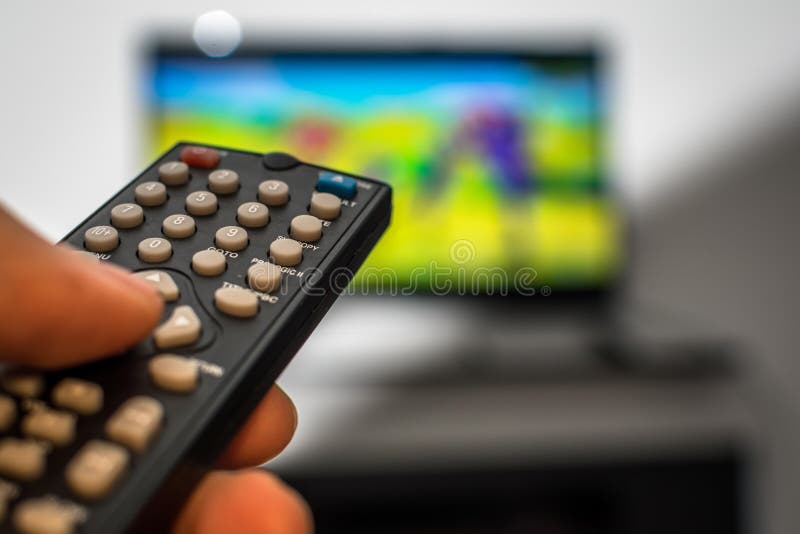 Remote Control TV stock photo. Image of people, remote - 99847370