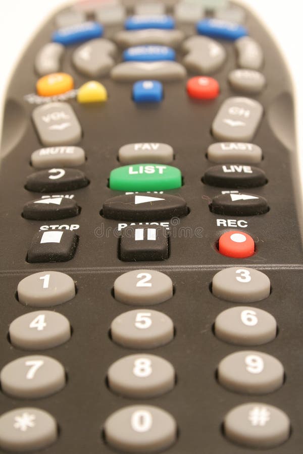 Remote control upclose stock image. Image of business - 1930483
