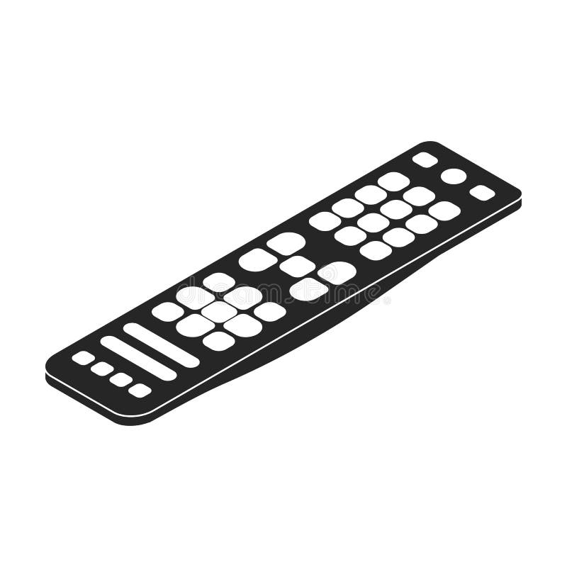 Remote Control Vector Icon.Cartoon Vector Icon Isolated on White ...
