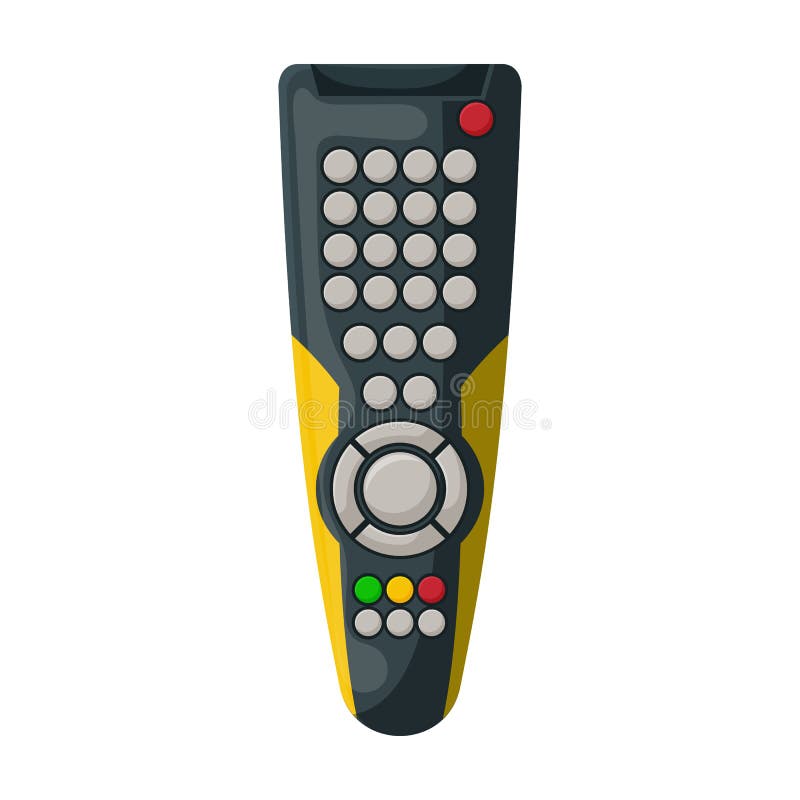 Remote Control Vector Icon.Cartoon Vector Icon Isolated on White ...