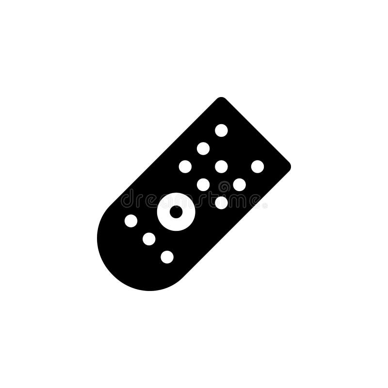 Remote Control Vector Icon. Computer Component Icon Solid Style ...