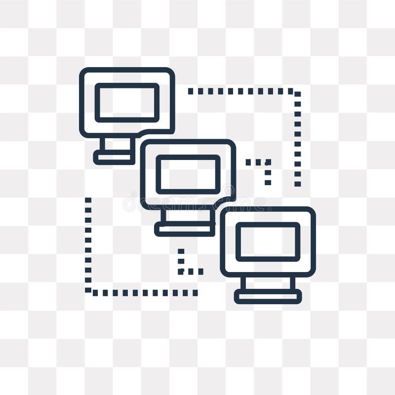 Control Panel Vector Icon Isolated on Transparent Background, Co Stock ...