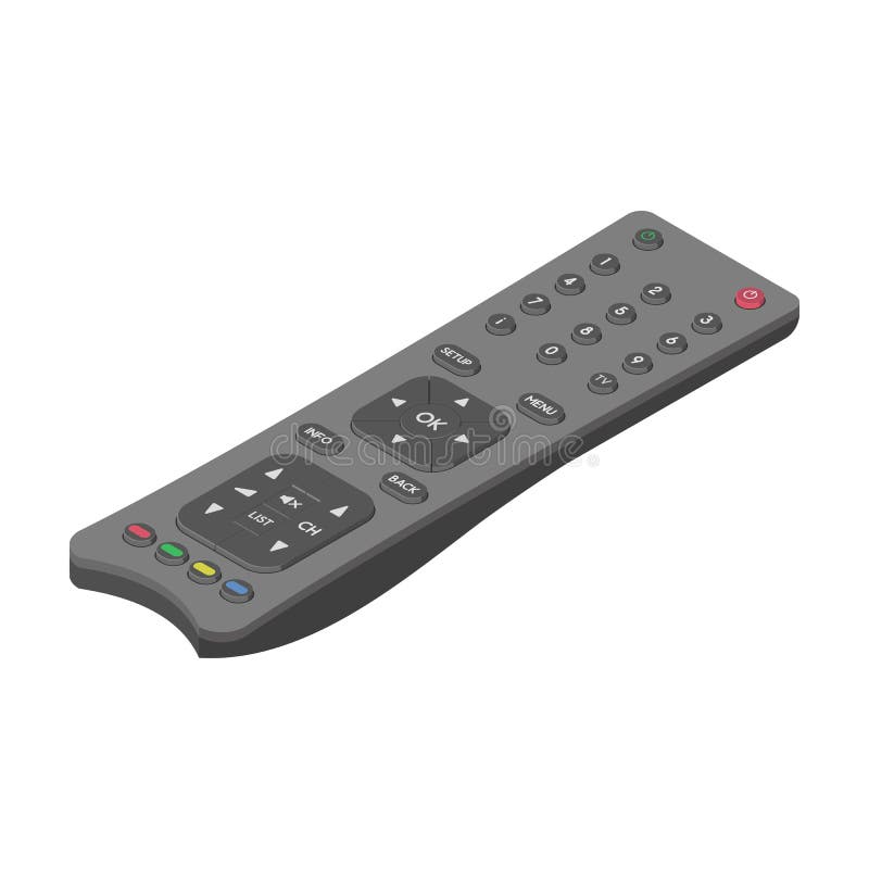 Remote Control Vector Icon.Cartoon Vector Icon Isolated on White ...