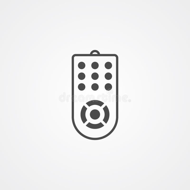Remote Control Vector Icon Sign Symbol Stock Illustration ...
