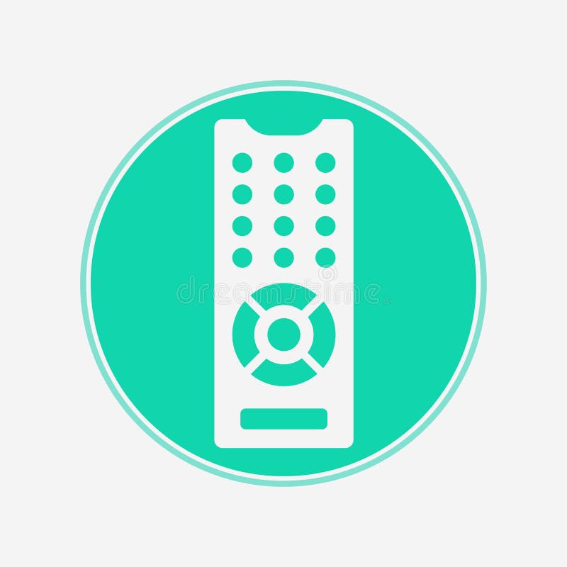 Remote Control Vector Icon Sign Symbol Stock Vector - Illustration of ...