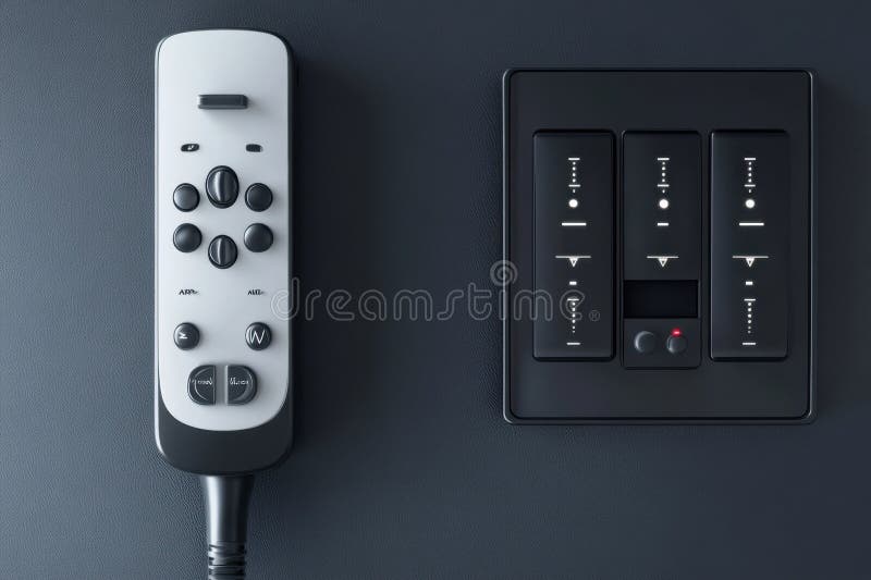Remote Control and Wall Switch Panel for Lighting and Electronic ...