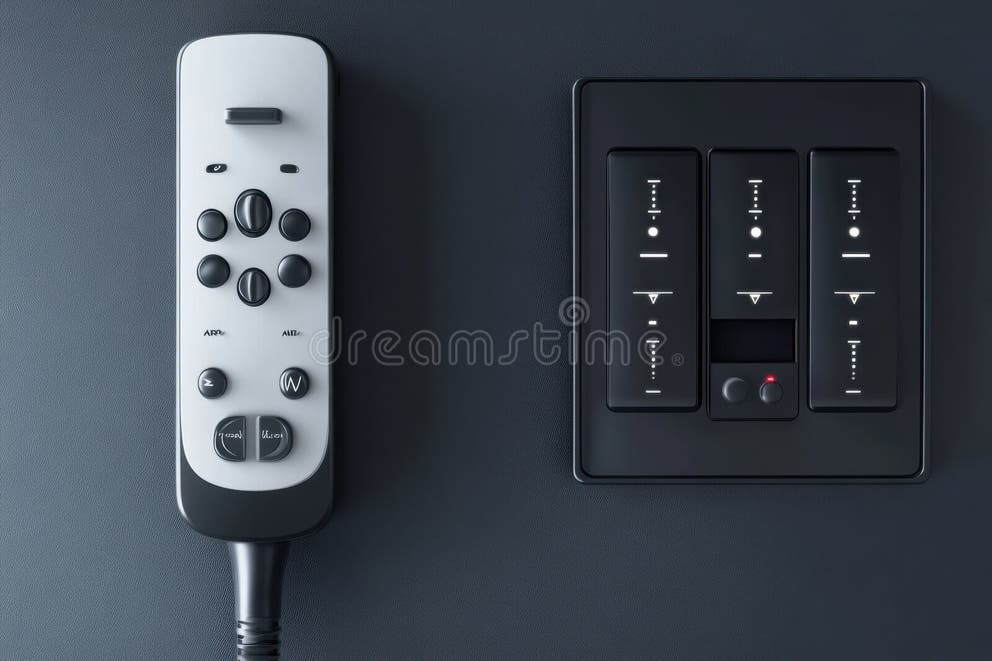 Remote Control and Wall Switch Panel for Lighting and Electronic ...