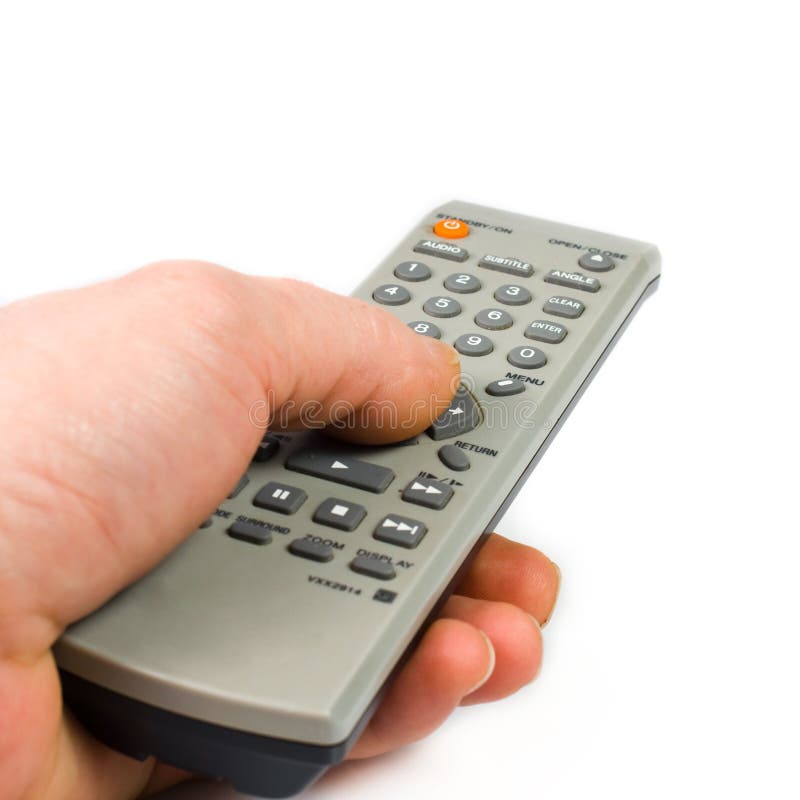 Remote control stock photo. Image of media, control, hold - 31182202