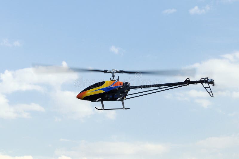 Remote Controlled Helicopter Stock Photo - Image of plastic, playing ...