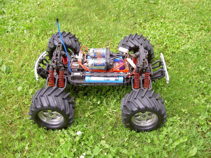 Remote-controlled Model of Off-road Car with Electric Motor, without ...