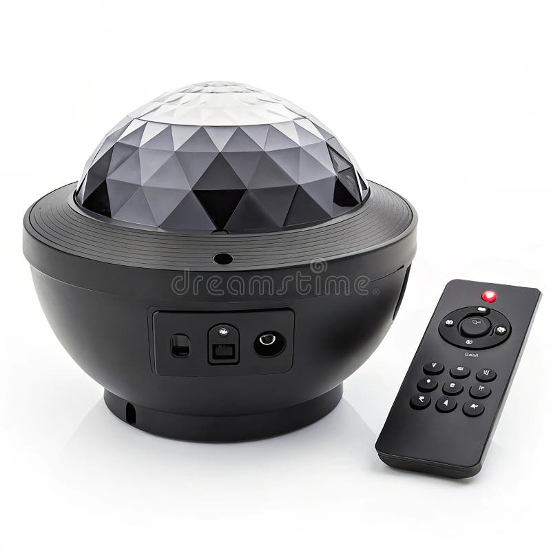 Remote Controlled Star Projector Ceiling Light Stock Illustration ...
