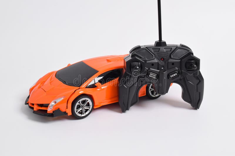 Remote Controlled Toy Car with a Game Controller Stock Image - Image of ...